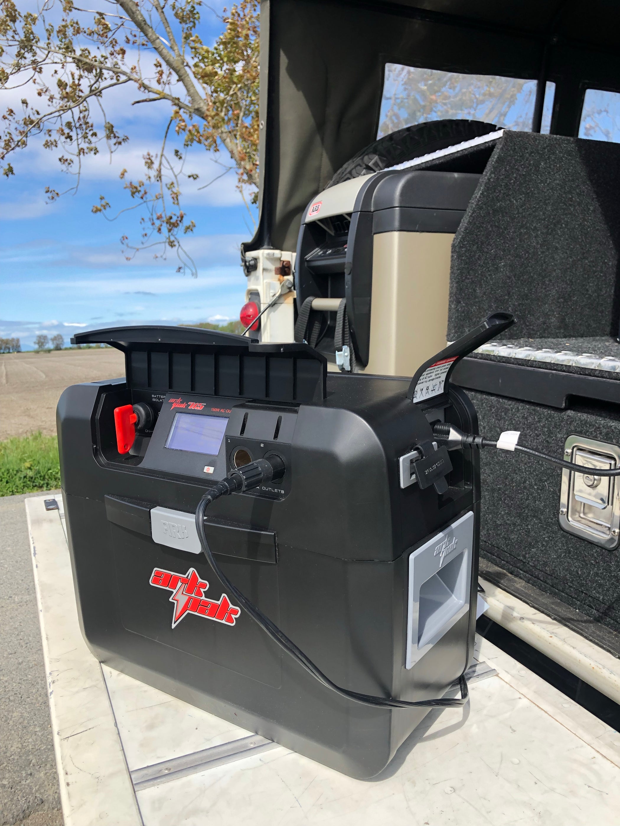 ArkPak 715 Portable Battery Box — Bushranger Trailer Gear